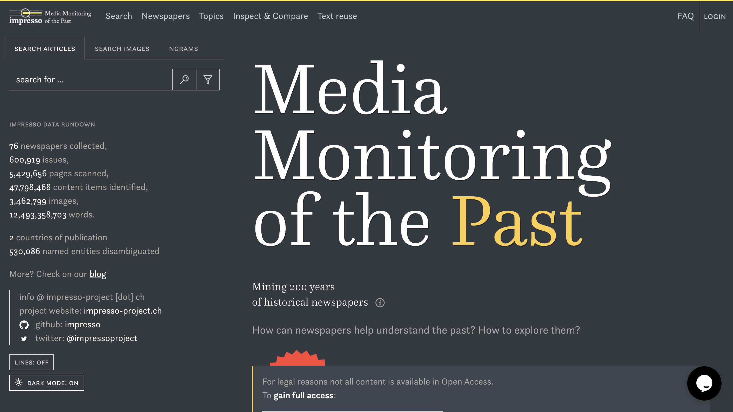 Impresso | Tempopedia